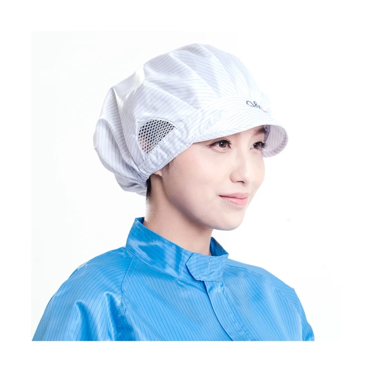 High Quality Cleanroom Anti-static Hat Used Work Clothes Esd Cleanroom ...