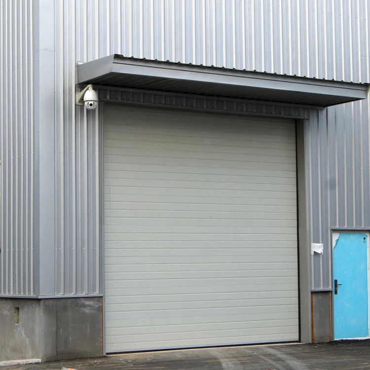 Pabrik Vertikal Sectional Industri Mengangkat Pintu Industri Overhead ...