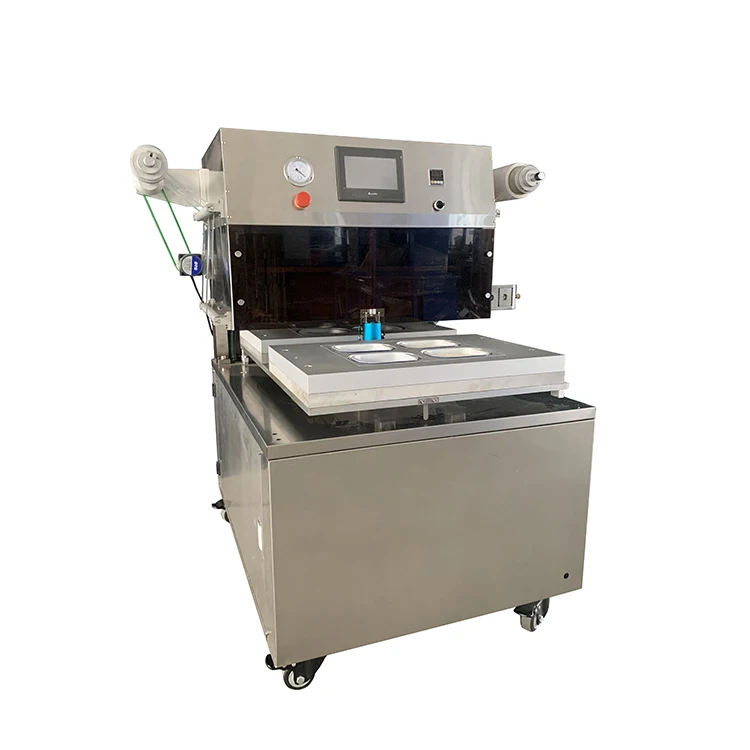 CECLE Rotary Vacuum Skin Packing Machine for Food Storage