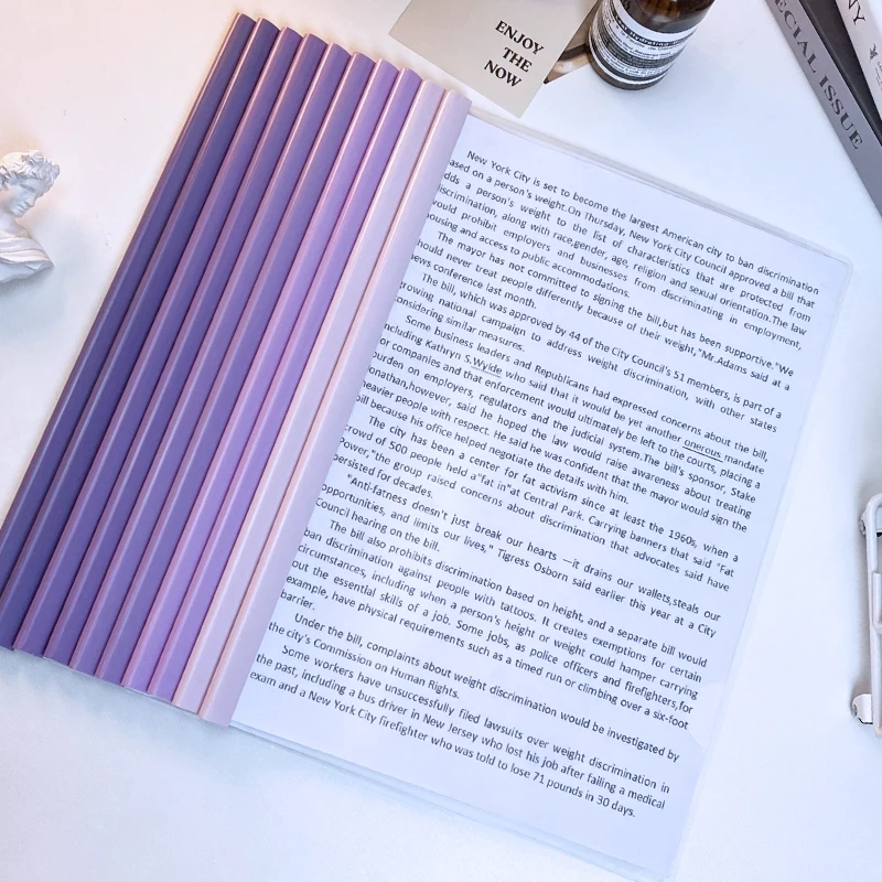 Wholesale A4 Plastic Transparent Report Cover Sliding Bar Business ...
