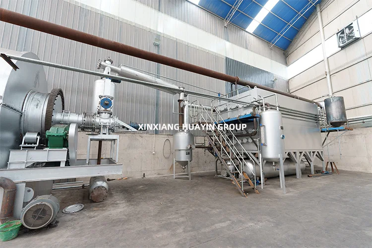 Large Industrial Scale Waste Plastic To Fuel Pyrolysis 200tpd Machine ...