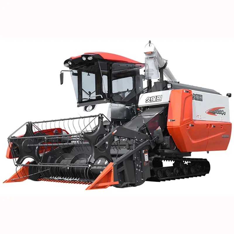 Kubota Harvester Pro988q - Efficient Rice & Wheat Harvesting