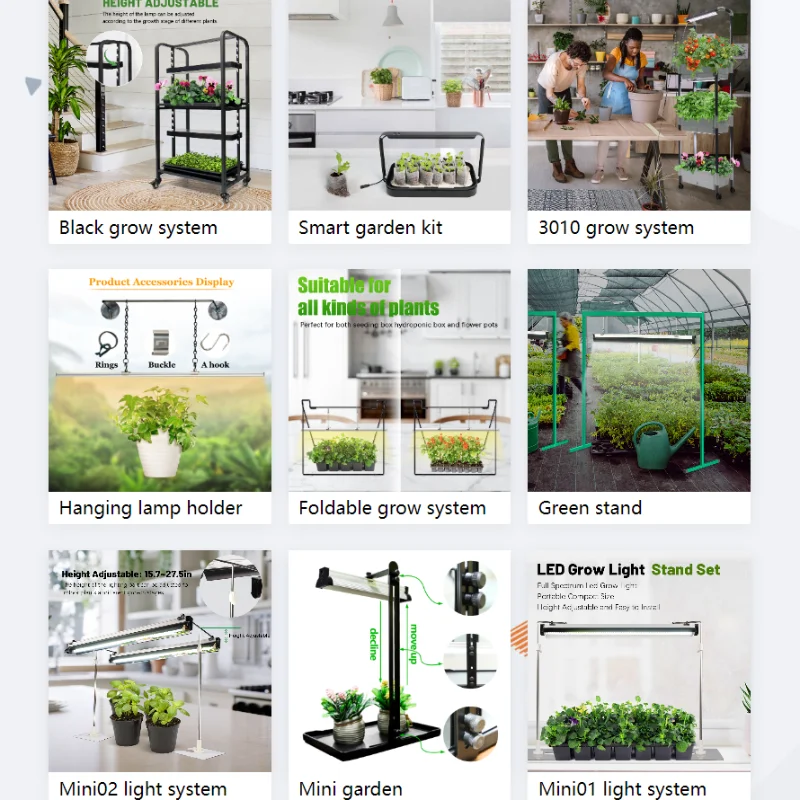 Live broadcast of indoor planting system to create a garden Product ...