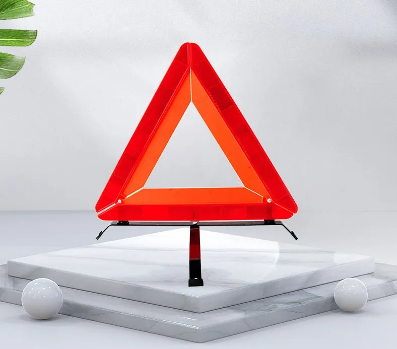 Folding Warning Triangle Red Fault Stop Wide Panel Parking High ...