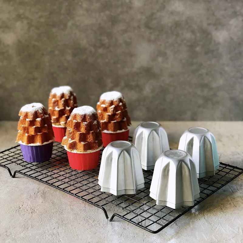 Octagonal Shape Aluminum Cake Baking Pan Cake Bread Moulds Christmas ...