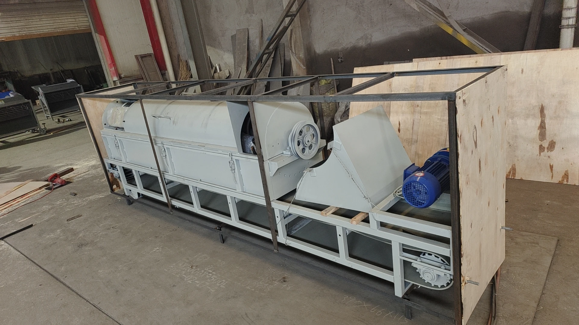 High Efficiency Mushroom Waste Bags Stripping Crushing Shredding ...