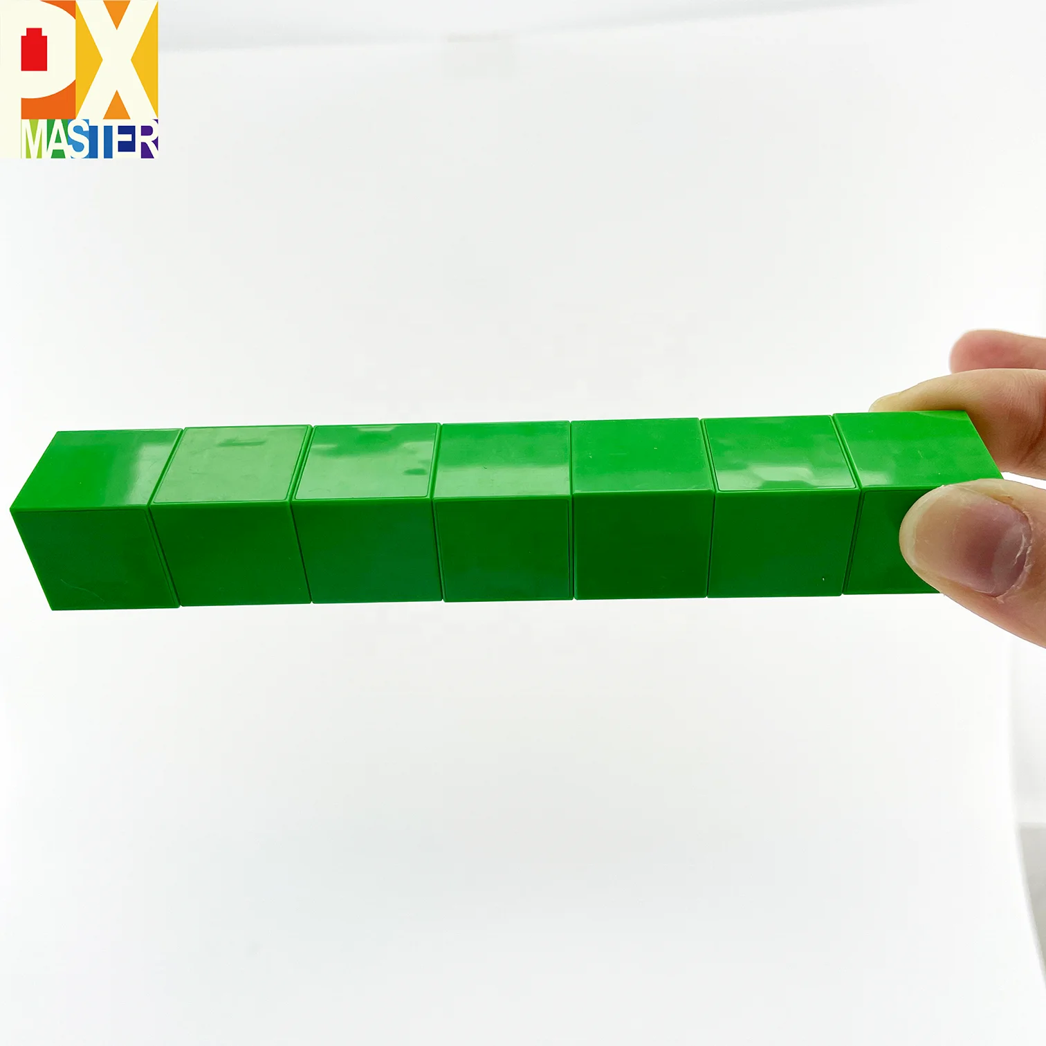 Solid Plastic Cubes Puzzle Building Block Set Magnetic Blocks for ...