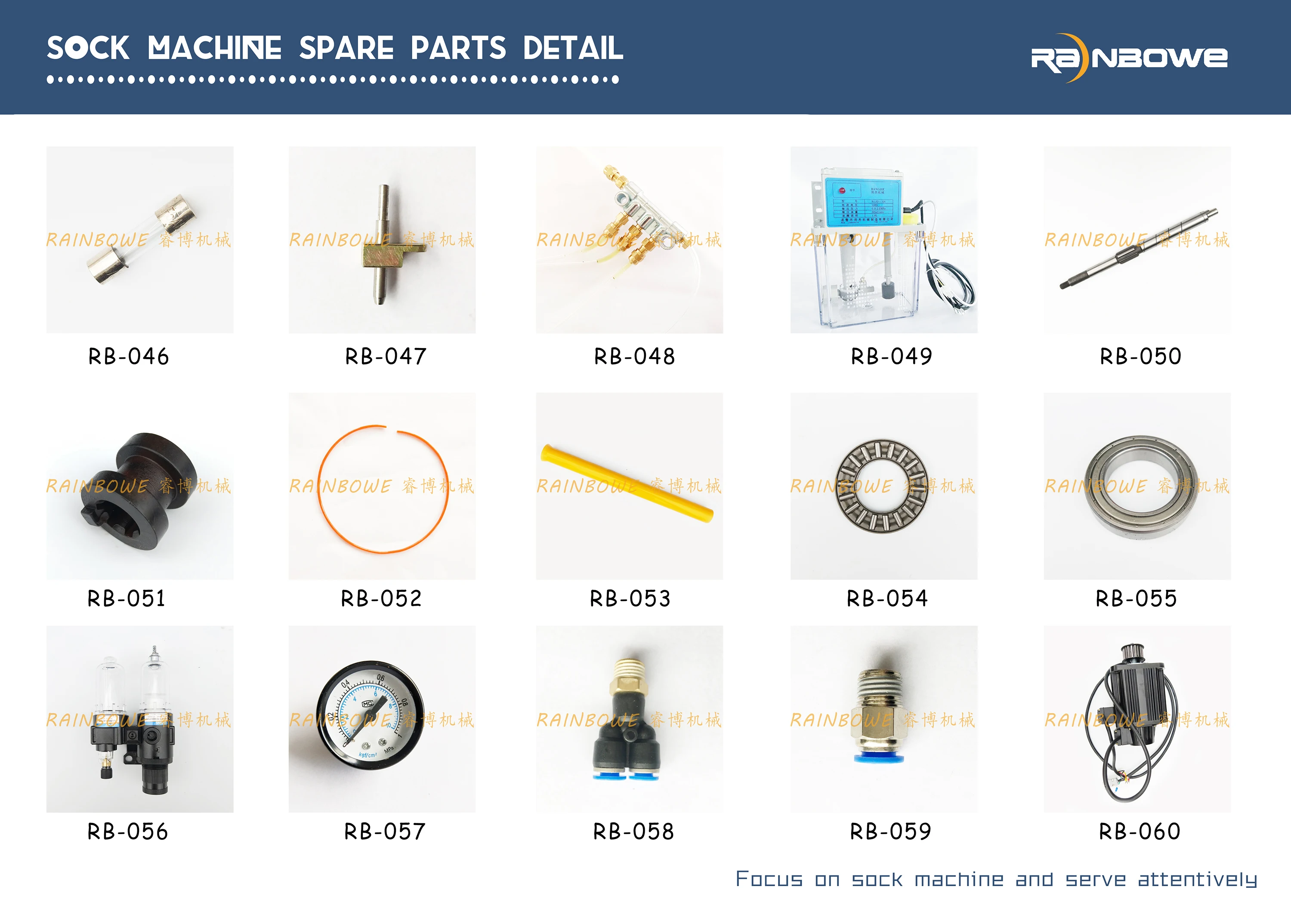 Feijian Brand Circular Spare Parts for Sock Knitting Machine Needle