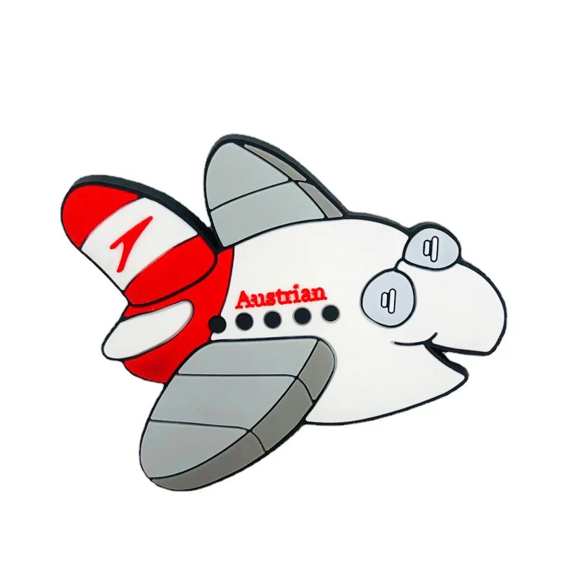 Alibaba.com: Customized PVC 2D cartoon pilot and animal fridge magnets ...