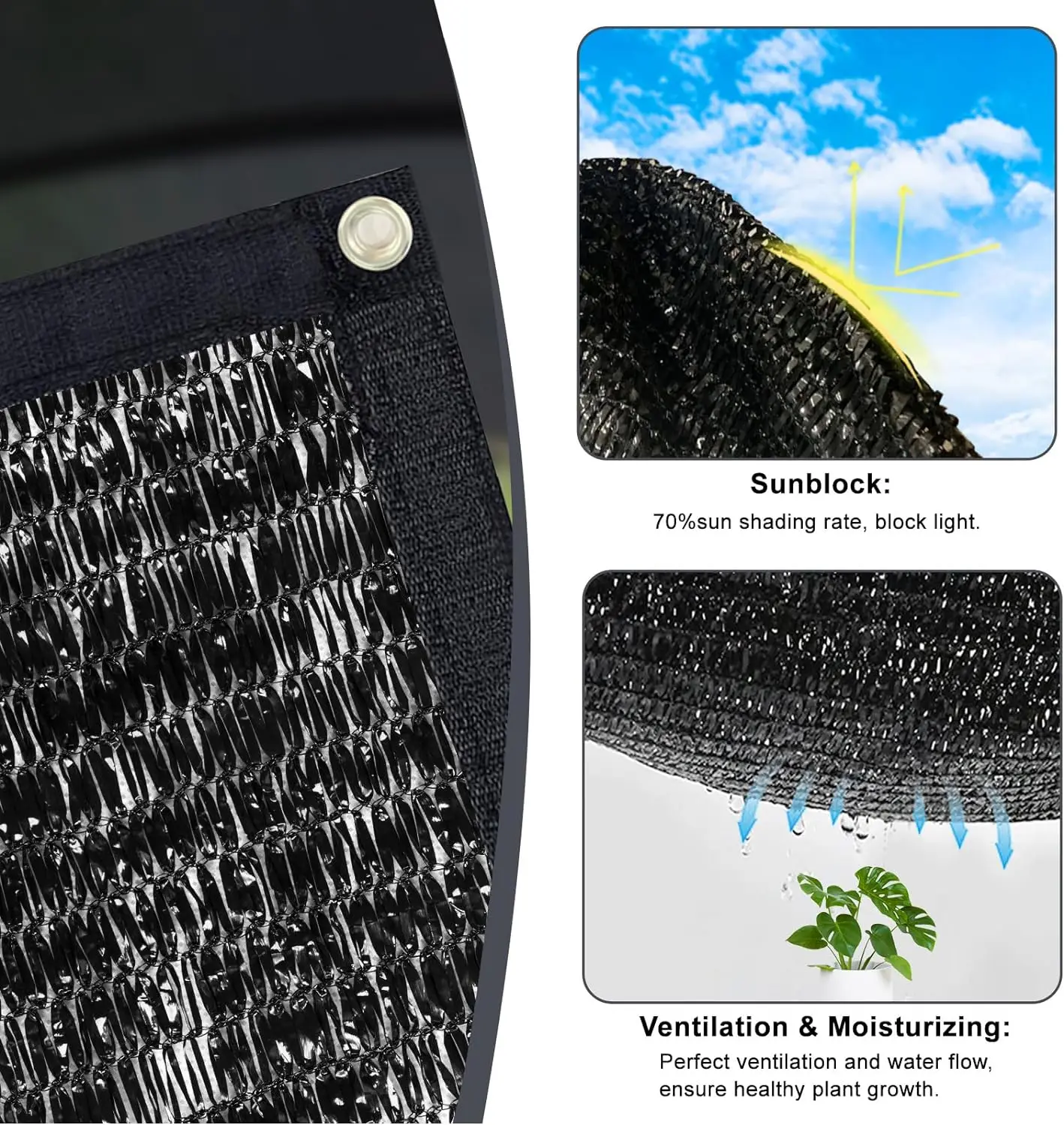 Greenhouse Plantation Agro Carports Uv Treated 100% Virgin Hdpe Raschel ...