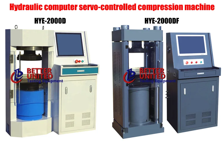 DYE-2000 Concrete Compression Testing Machine - 2000kN Capacity, 50MM ...