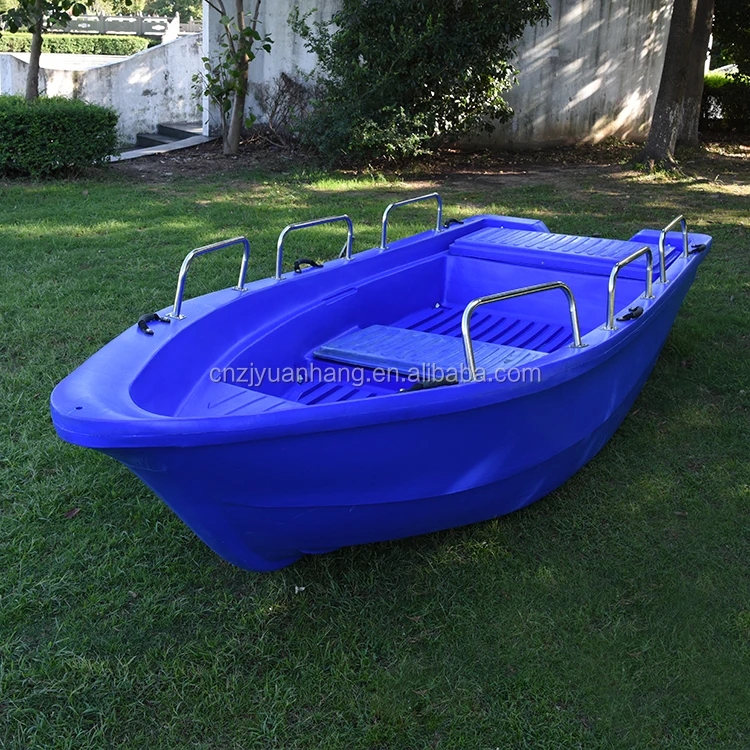 10 Persons 4.3m Solid High Density Pe Plastic Large Fishing Boat For ...
