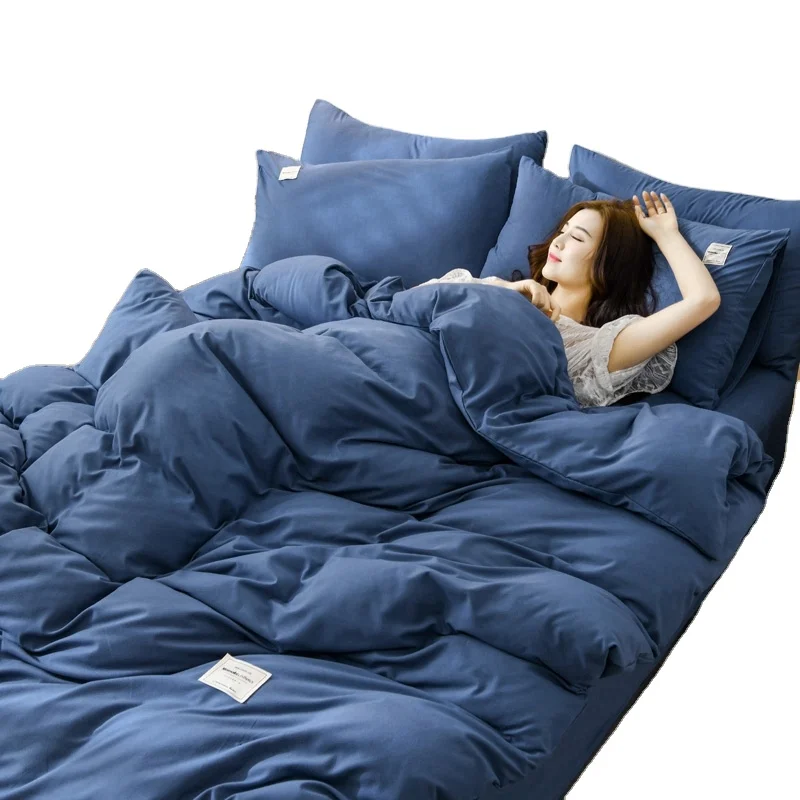 Hotel And Home 4 Piece Queen Bed Set Soft Duvet Cover Bed Sheet Set 100 ...