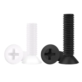 High Quality M3-m8 Nylon Tipped Set Screw Cross Countersunk Head ...