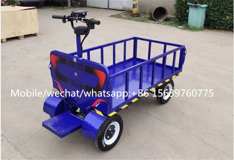 Chinese Electric Trolley Carts Factory Warehouse Electric Cart Heavy ...