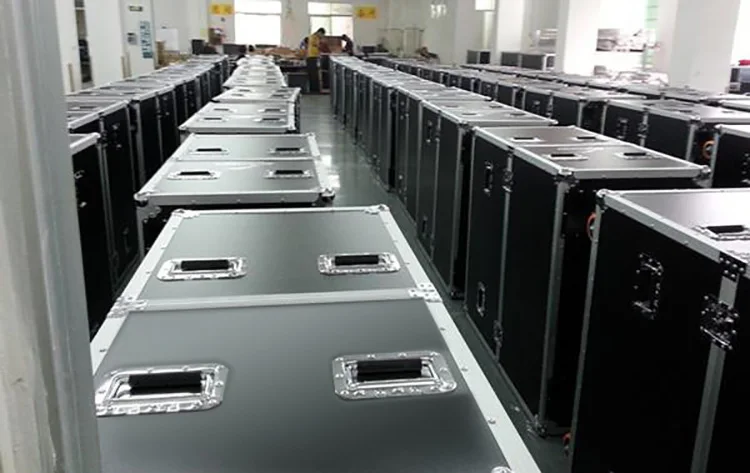 Heavy Duty Large Space Aluminum Flight Case Led Display Case With ...