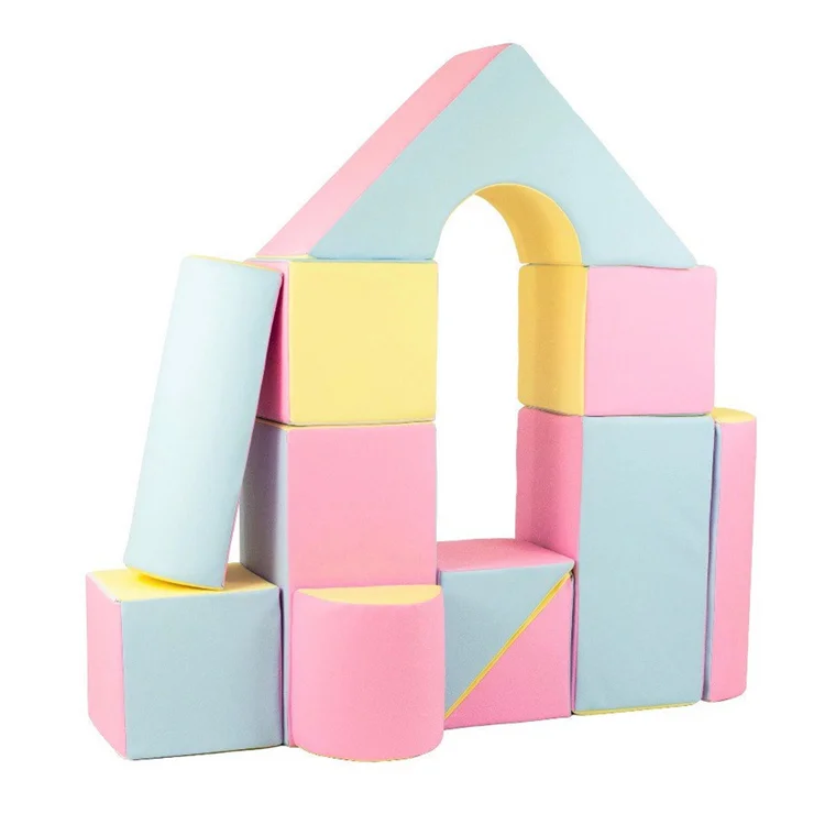 Pastel Soft Play Area - Safe and Fun Indoor Playground