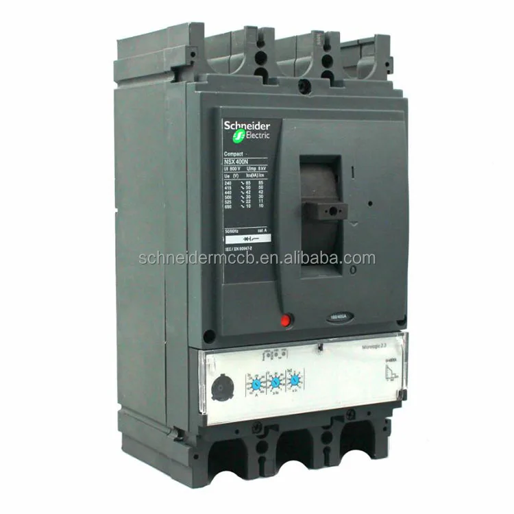 LV432676 Circuit Breaker Compact NSX NSX400F schneider 3 Pole 400 Amp ...