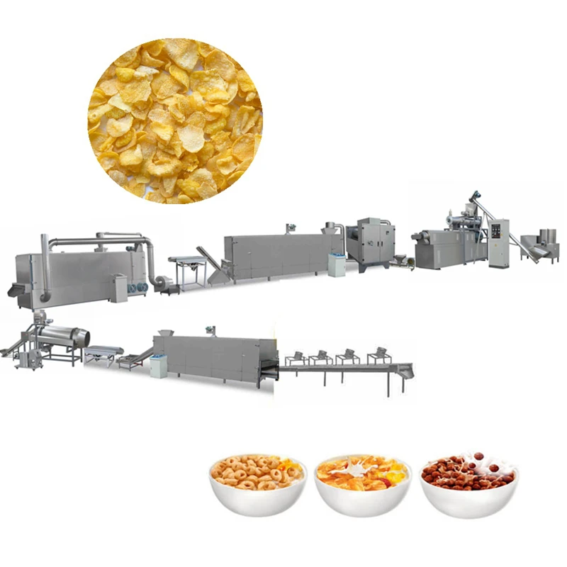 Cereal Corn Flakes Making Machine Corn Flakes Machine Corn Flakes ...