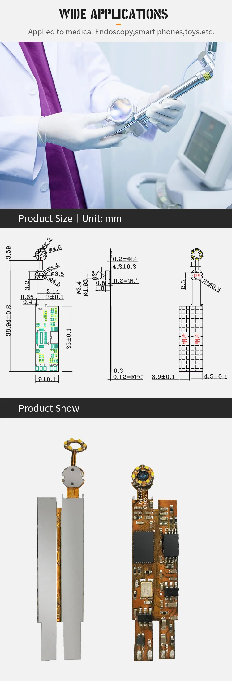 Free Driver Ov9734 Cmos Sensor 720p 1mp Full Hd Usb Medical Endoscope ...