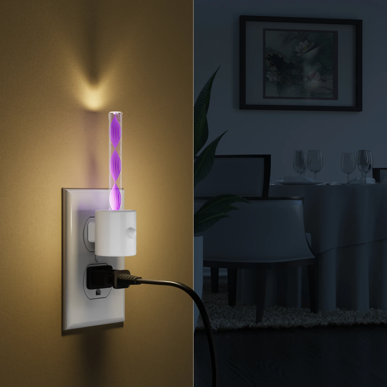 2024 New Style Motion Sensor Night Light,Uk Plug In Led Baby Night ...