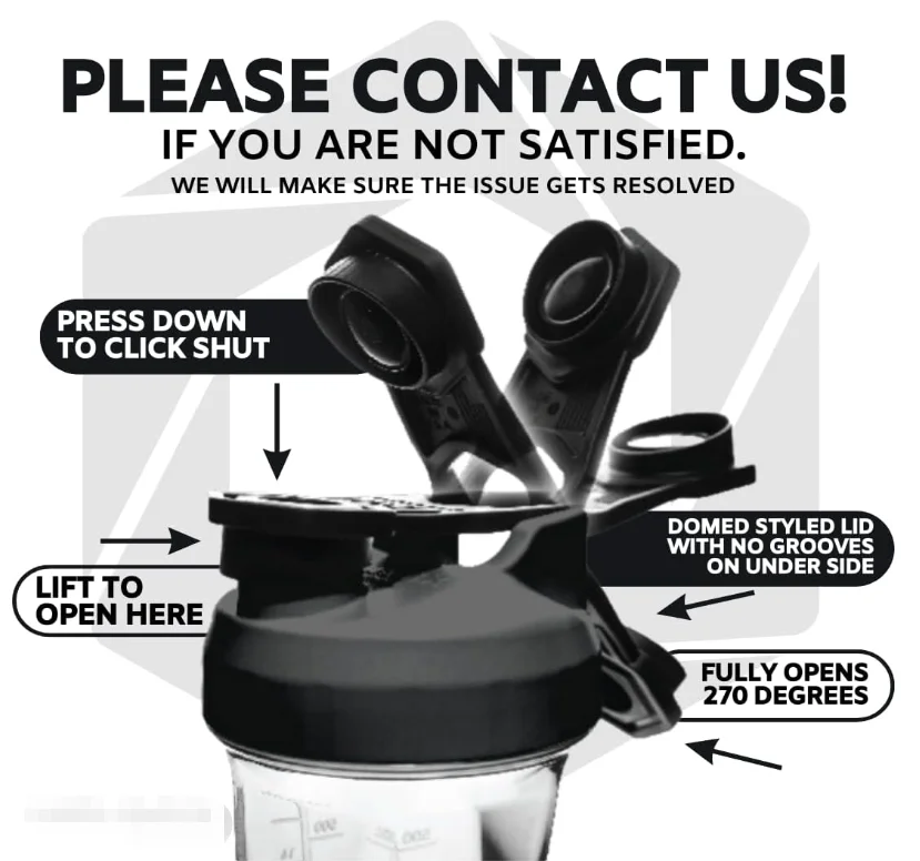 HELIMIX Vortex Shaker Cups - Custom Design & Mixing Ball