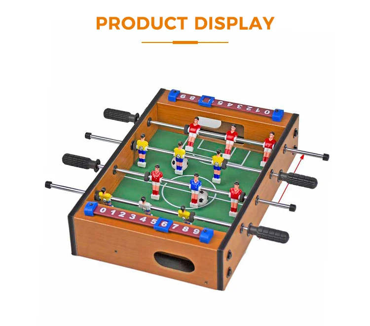 Kids Indoor Football Sport Toys Wooden Foosball Table Game Mini Soccer ...