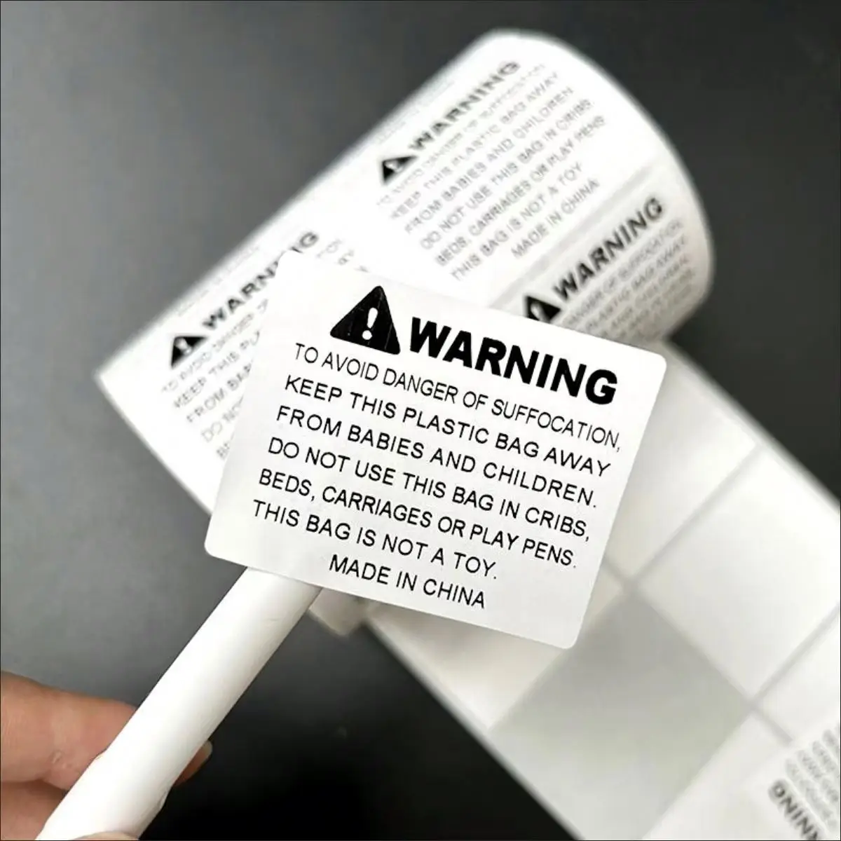 Suffocation Warning Sticker Labels Stickers Keep Away From Small ...