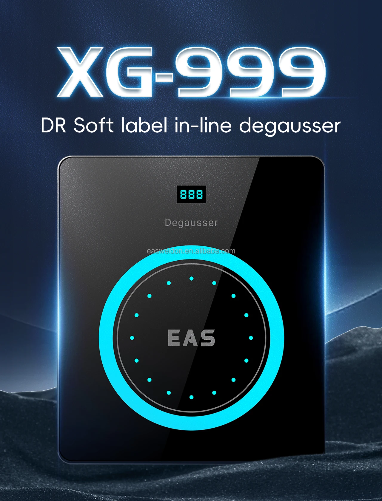 EAS AM Deactivator with Sound & Light for Retail Security Tags - OEM