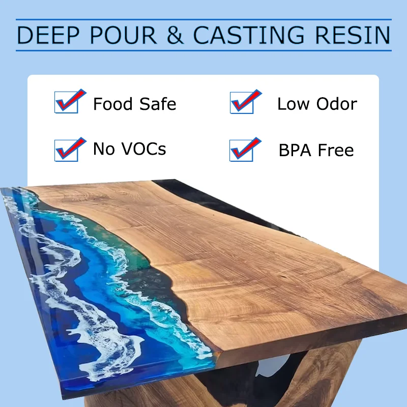 Crystal Clear Resin and Hardener - Perfect for DIY Crafts