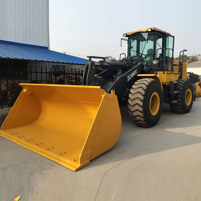 5 Ton Loader Hydraulic Wheel Loader Zl50gv 3m3 Bucket Capacity - Buy ...
