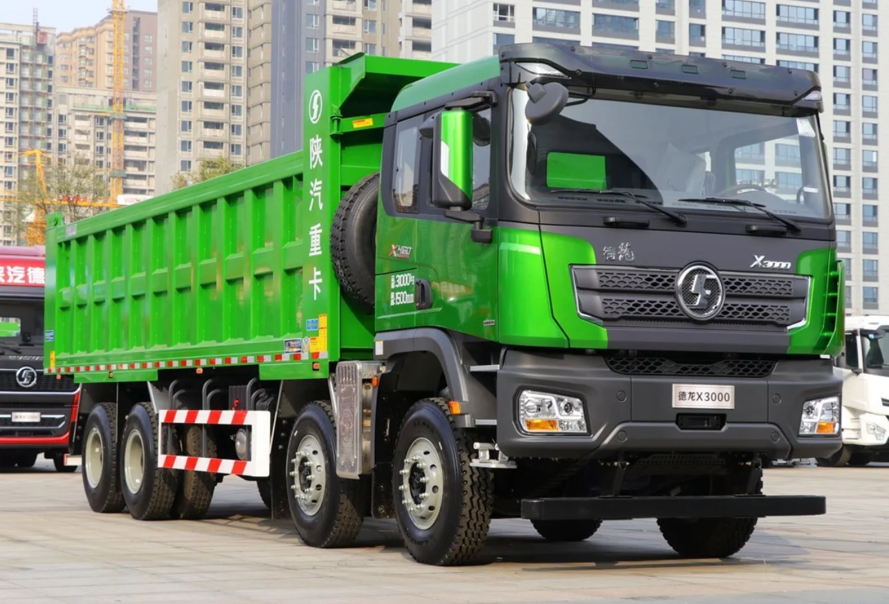 Shacman Delong X3000 Heavy Truck 460 Horsepower 8x4 With 8 Meters Dump ...
