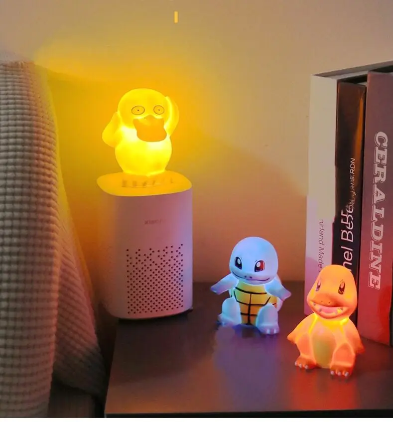 Creative Cute Jenny Tortoise Spit Fire Dragon Cute Little Led Pok Emon ...