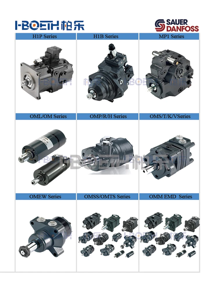 Sauer Hydraulic Piston Pump 90r030 90r042 90r055 90r075 90r100 90r130 ...