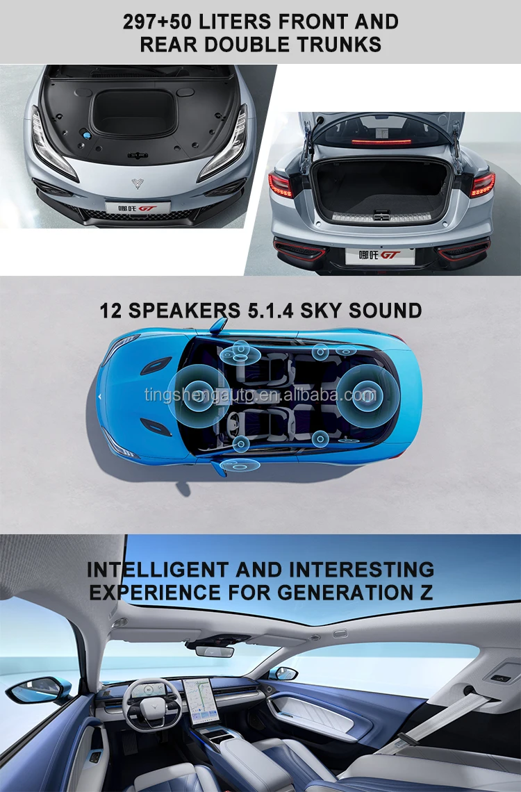 Neta Gt 2023 Electric Car Adult 660km Motor New Energy Vehicles Sports ...