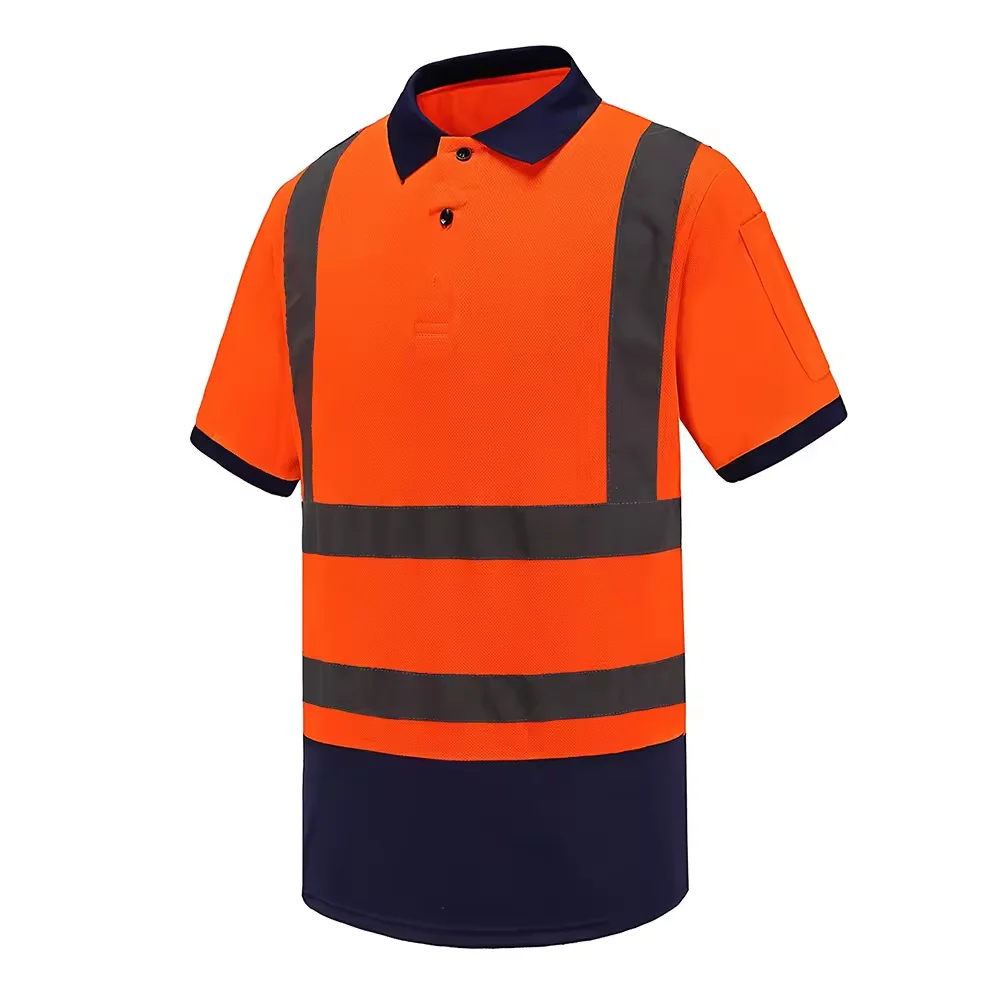 Smasys Retail Color Combination Design Work Safety Polo Shirt ...
