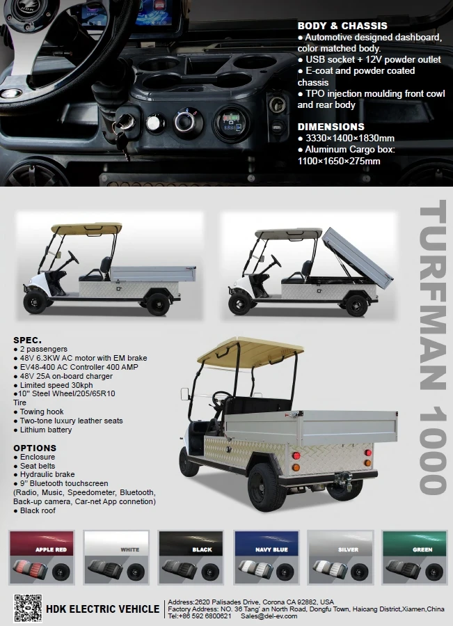 2024 Heavy Duty Buggy Utility Vehicle For Sale 2 Seat Hdk Evolution ...