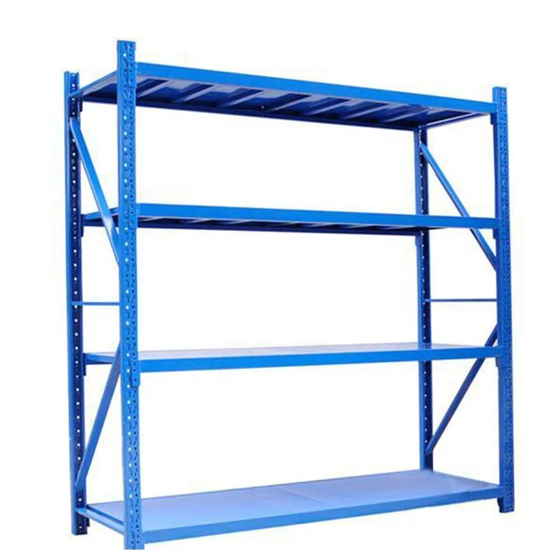 2024 Low Price Assembled Type Steel Warehouse Storage Rack Thickened ...