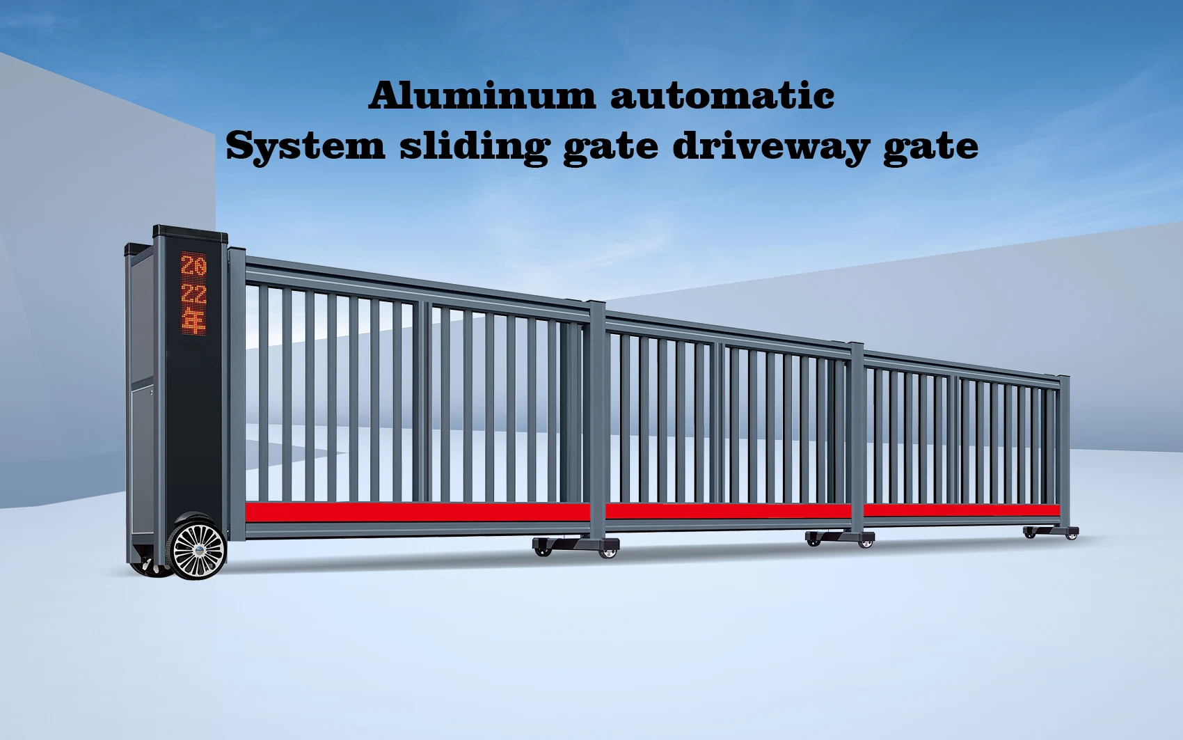 Electric Sliding Fencing Cantilever Gate Track For Factory Entrance ...
