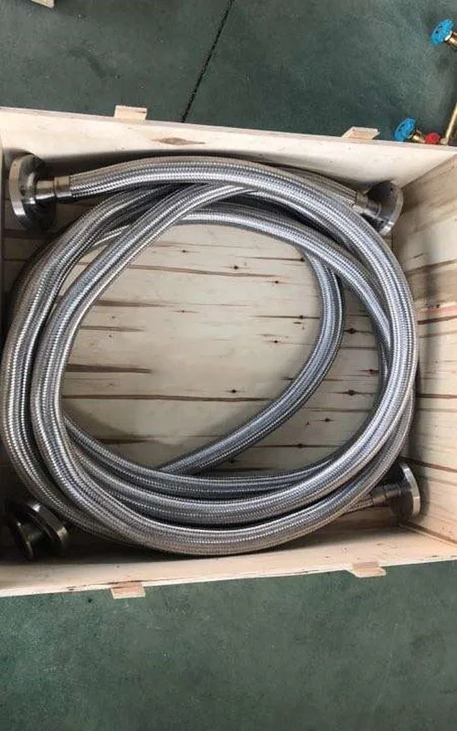LNG Filling Pipe - Cryogenic Bellows Hose DN50 Stainless Steel