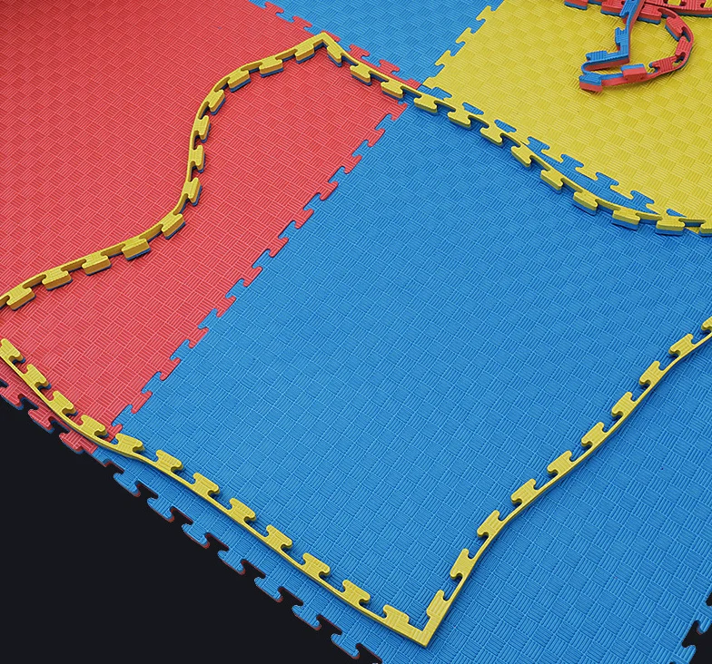 Jigsaw Taekwondo Judo Mats - Durable EVA Foam Puzzle Pads