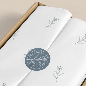 Custom Eco Friendly White Wrapping Tissue Paper With Brands Names ...