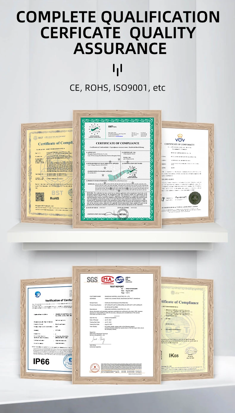 Saipwell High Quality Ip55 Waterproof 220/380v Xl Power Distribution ...