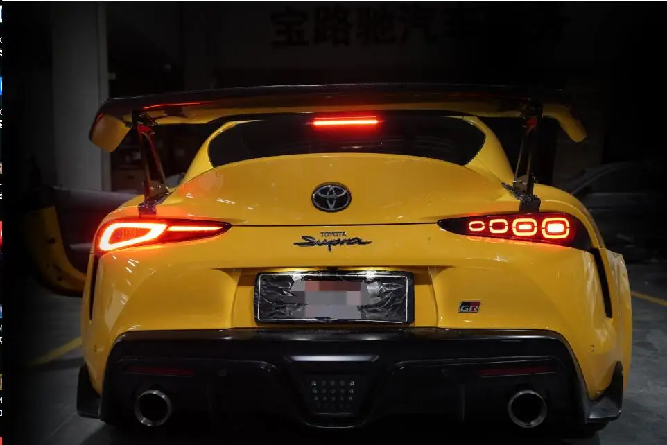 RGB LED Taillights for Toyota Supra A91 2019+ - Dynamic Animation