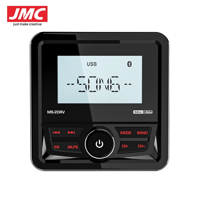 Jmc Mp3 Player Marine Radio Fm Radio Bt Aux Subwoofer Waterproof For ...