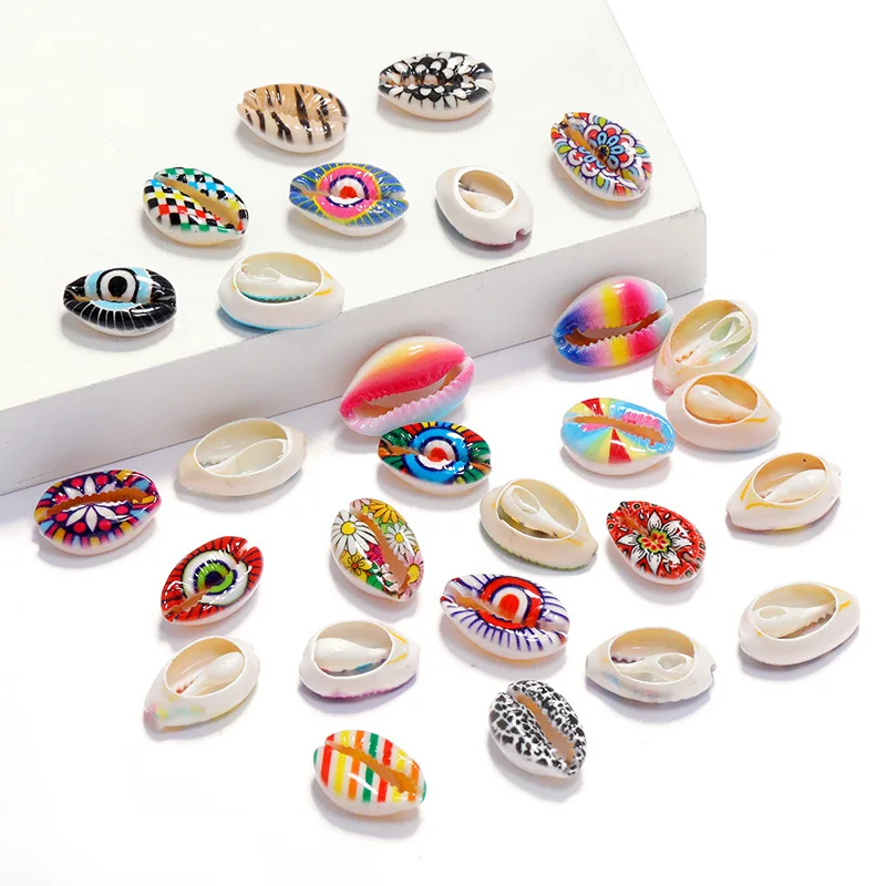 Shell Conch Bleaching Incision Shell Printing DIY Crafts