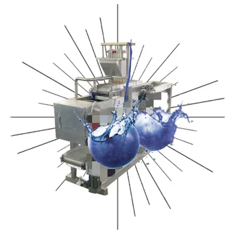 50kg/hour Small Automatic Juice Ball Depositing Machine For Popping ...