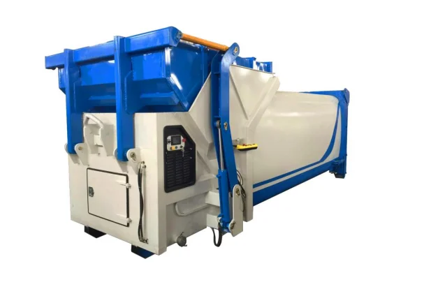 American Style Waste Paper Compactor Machine Transfer Station ...