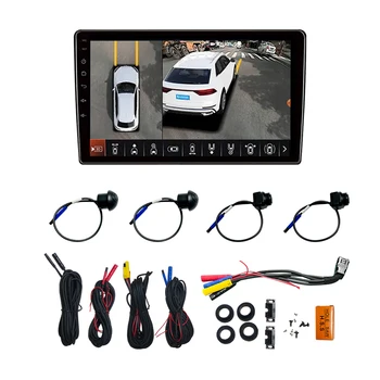3d 360 Android Camera Car Touch Screen Universal 9/10 Inch Android Car ...