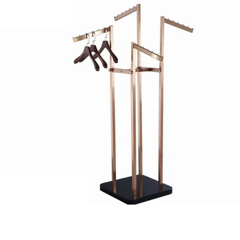 Rectangular Slanted Arm Retail Waterfall Display Rack For Hanging ...